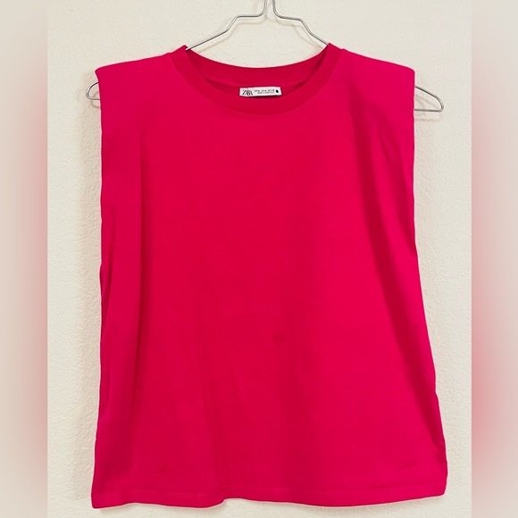 Zara | Tops | Zara Hot Pink Tank | Poshmark